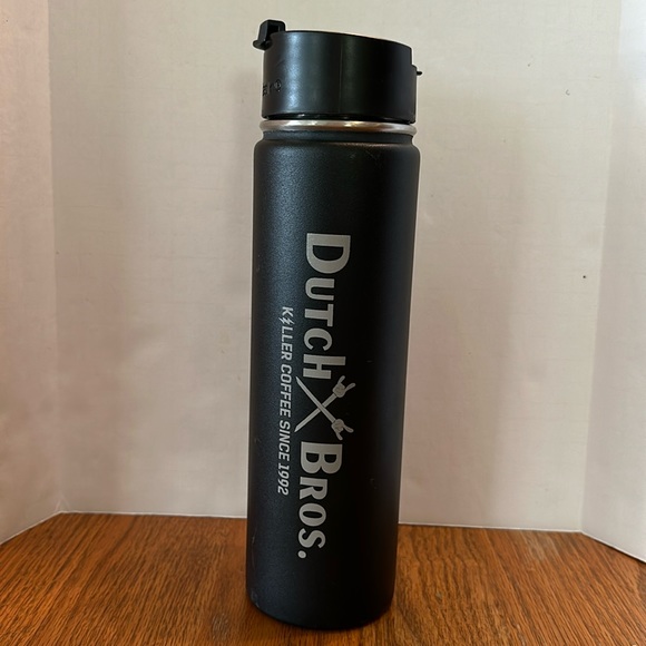 Dutch Bros | Dining | Dutch Bros Coffee 22 Oz Hydro Flask Logo Black ...